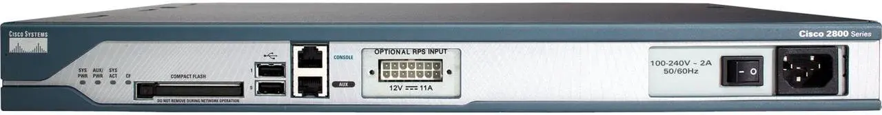 CISCO CISCO2811 10/100Mbps 2811 Int. Services Router - Newegg.com