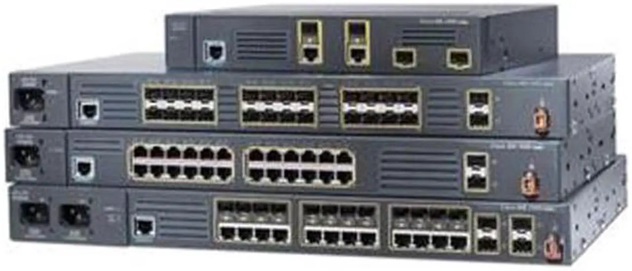 CISCO ME 3400 Series ME-3400G-2CS-A AC Ethernet Access Switch - Newegg.com