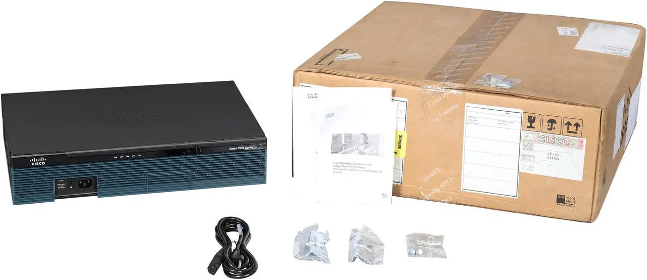 Cisco 2911 Integrated Services Router with 3 Onboard GE, 4 EHWIC Slots ...