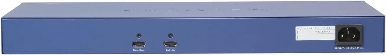 NETGEAR 24 Port Stackable Gigabit Smart Switch w/ 2 Combo ports ...