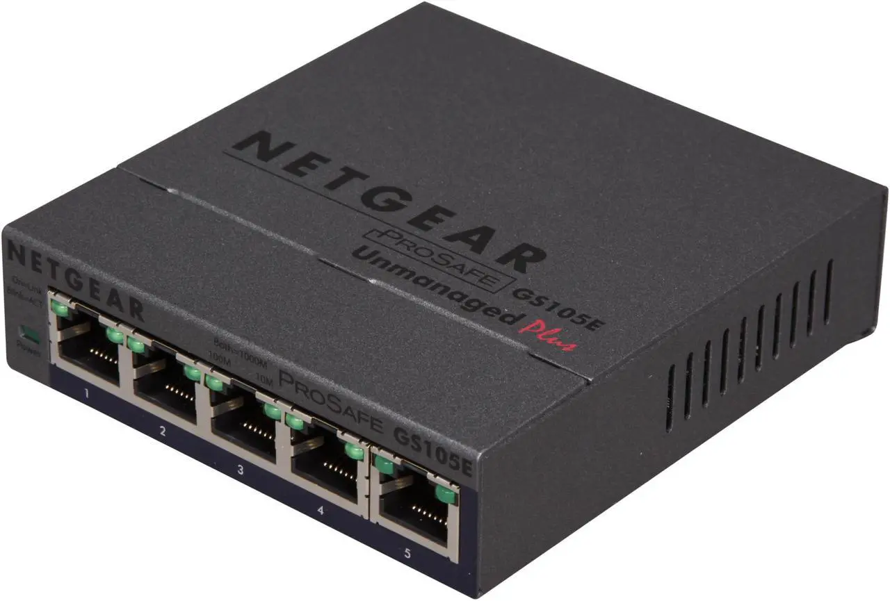 NETGEAR 5 Port Gigabit Unmanged Plus Business-Class Desktop Switch ...