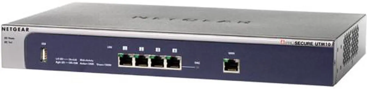 NETGEAR UTM10EW3-100NAS VPN Wired ProSecure 10-User UTM Appliance with ...