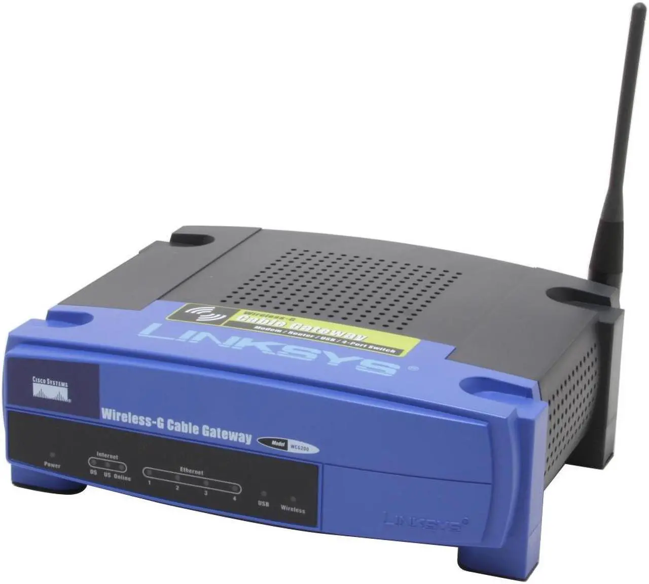 Linksys WCG200 Wireless-G Cable Gateway - Newegg.com