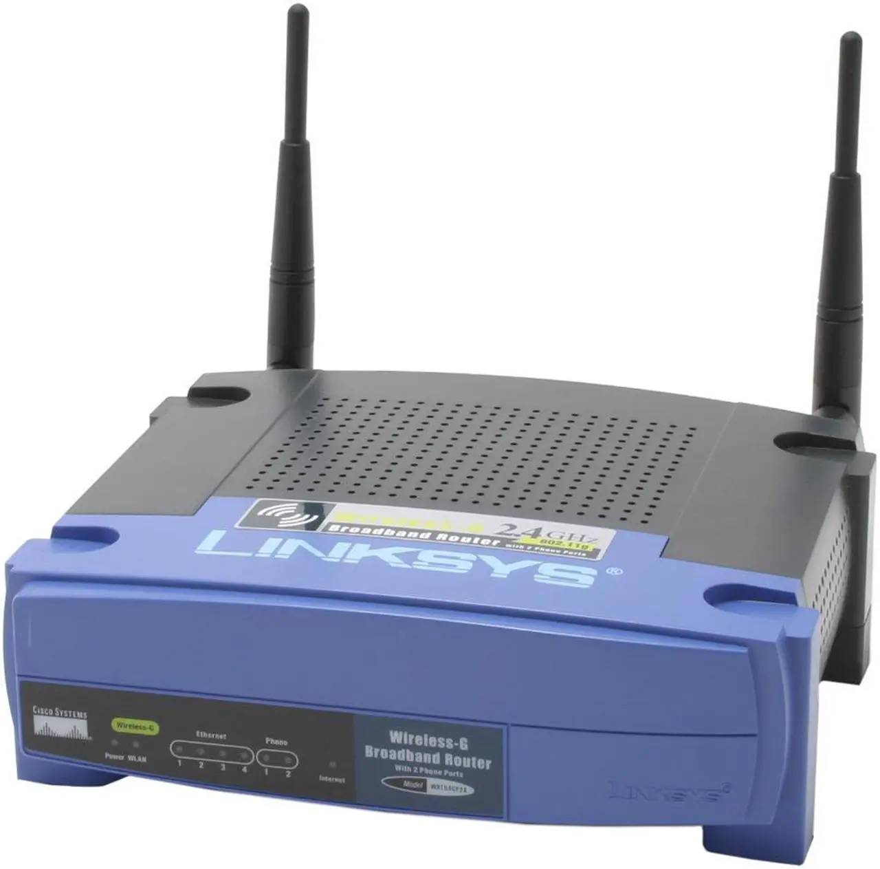 LINKSYS WRT54GP2A-AT Wireless-G Broadband Router with 2 Phone Ports ...