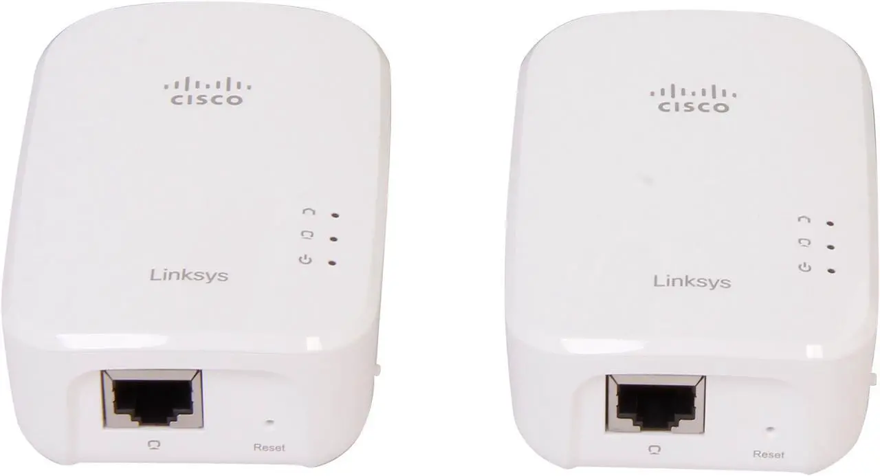 LINKSYS PLEK500 Powerline HomePlug AV2 AV600 1 Port Gigabit Ethernet ...