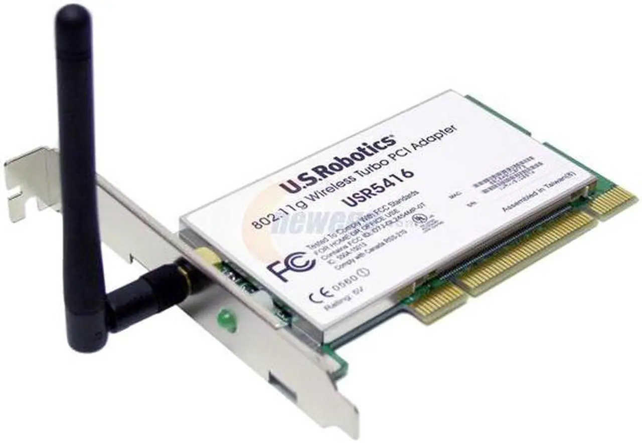 U.S. Robotics USR5416 PCI Wireless Turbo Adapter - Newegg.com