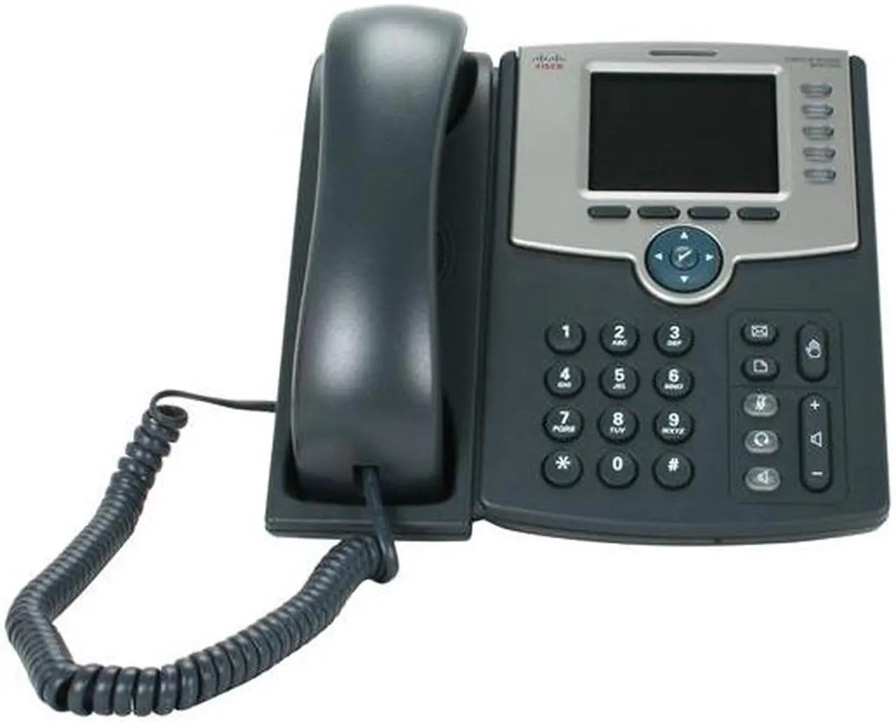 Cisco SPA 525G2 5-Line IP Phone with Color Display, PoE, 802.11g ...