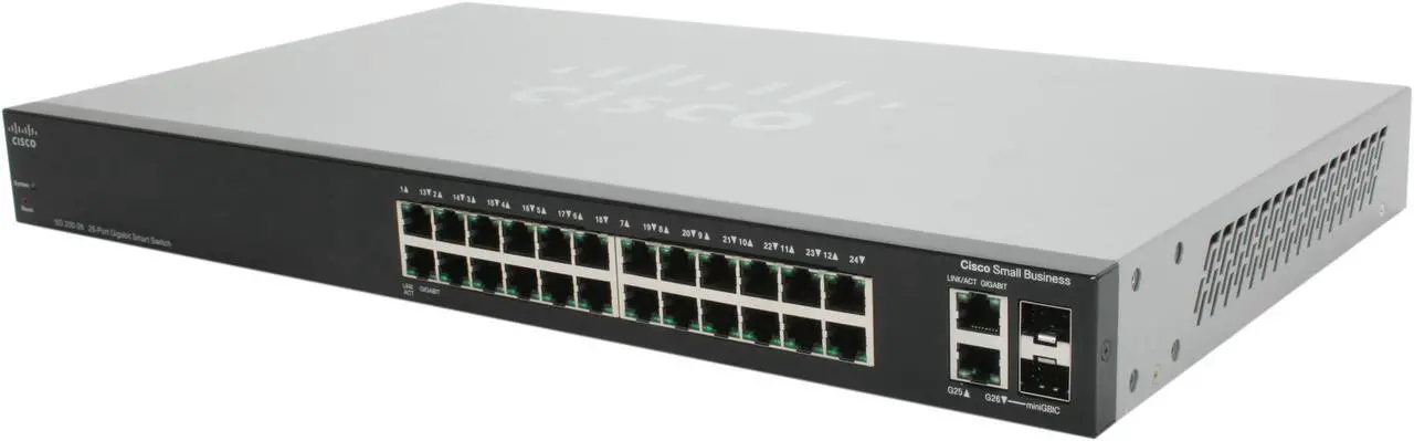 Cisco Small Business 200 Series SLM2024T-NA Gigabit Switch - Newegg.com