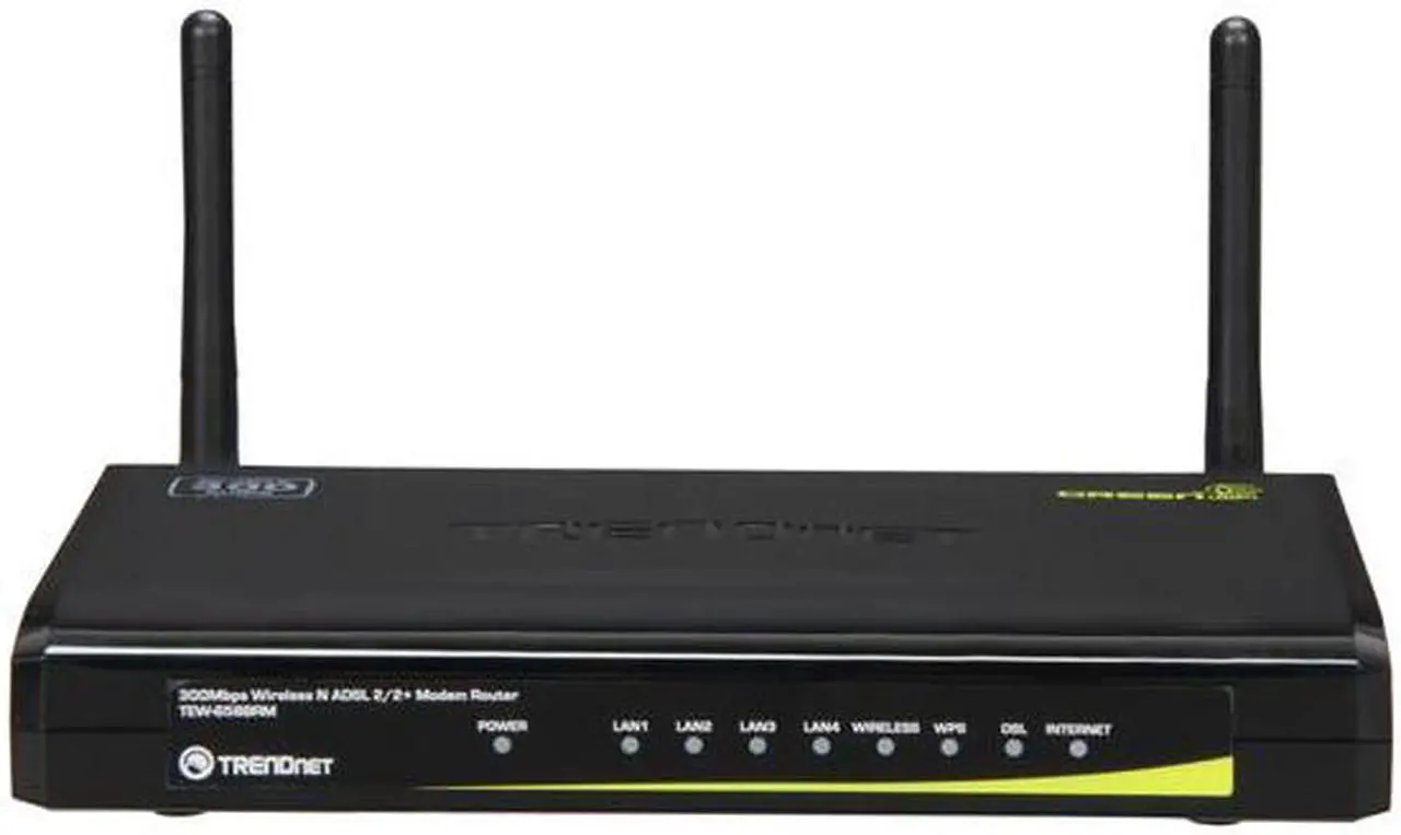 TRENDnet TEW-658BRM N300 Wireless ADSL 2/2+ Modem Router - Newegg.com