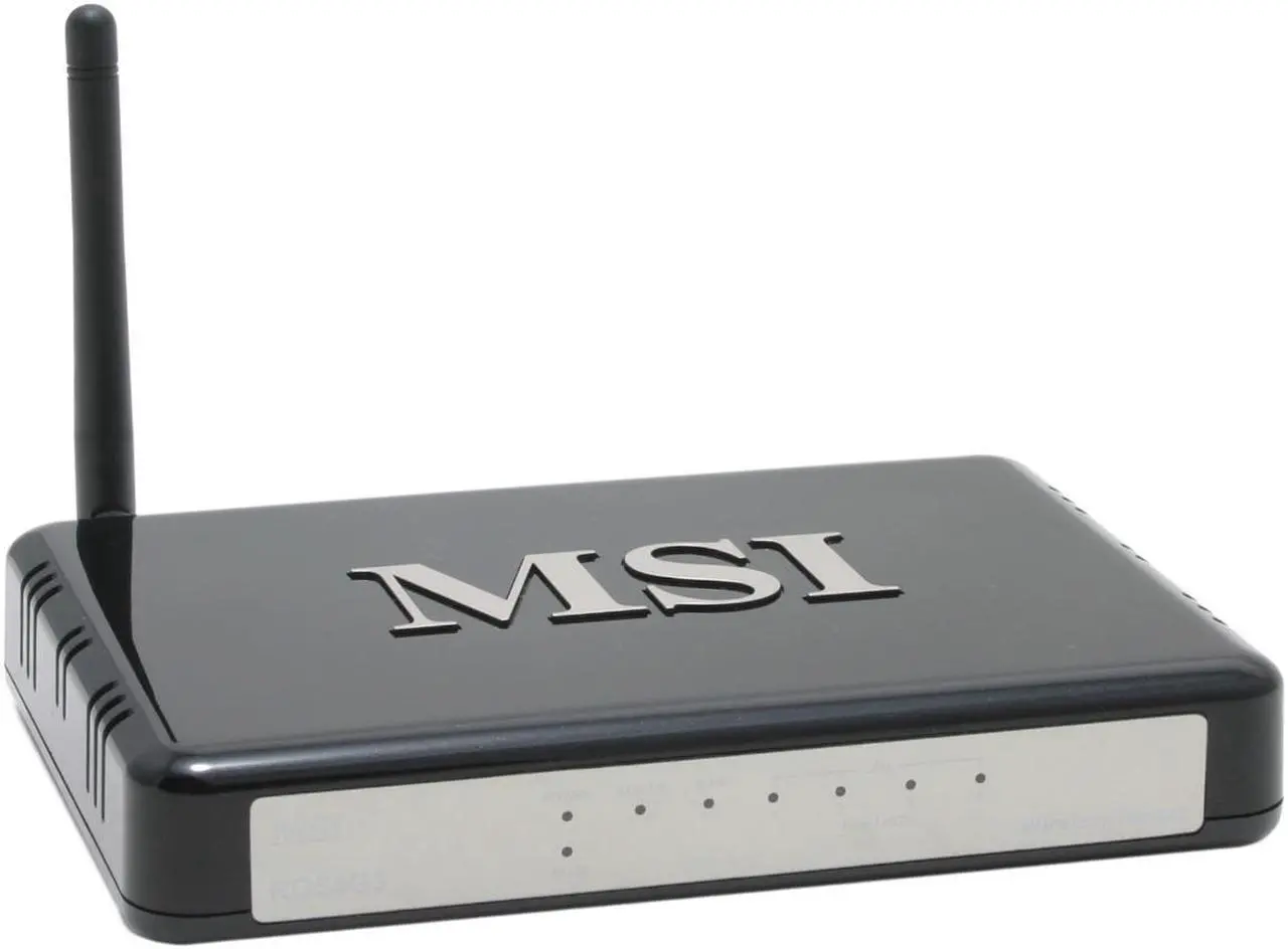 MSI RG54G3 Wireless-G Broadband Router - Newegg.com