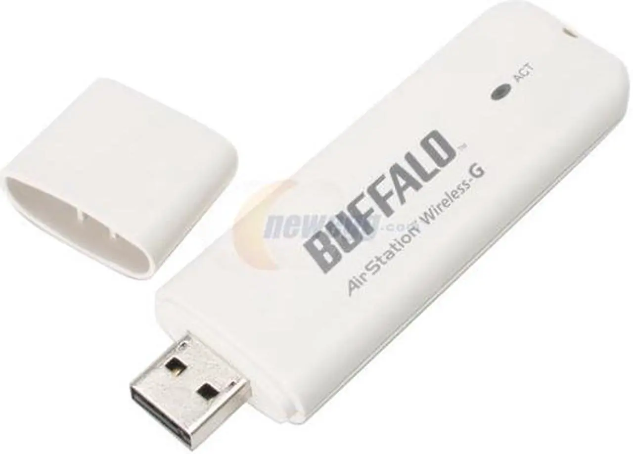 BUFFALO WLI-U2-KG125S USB 2.0 Wireless-G 125 High-Speed Keychain ...