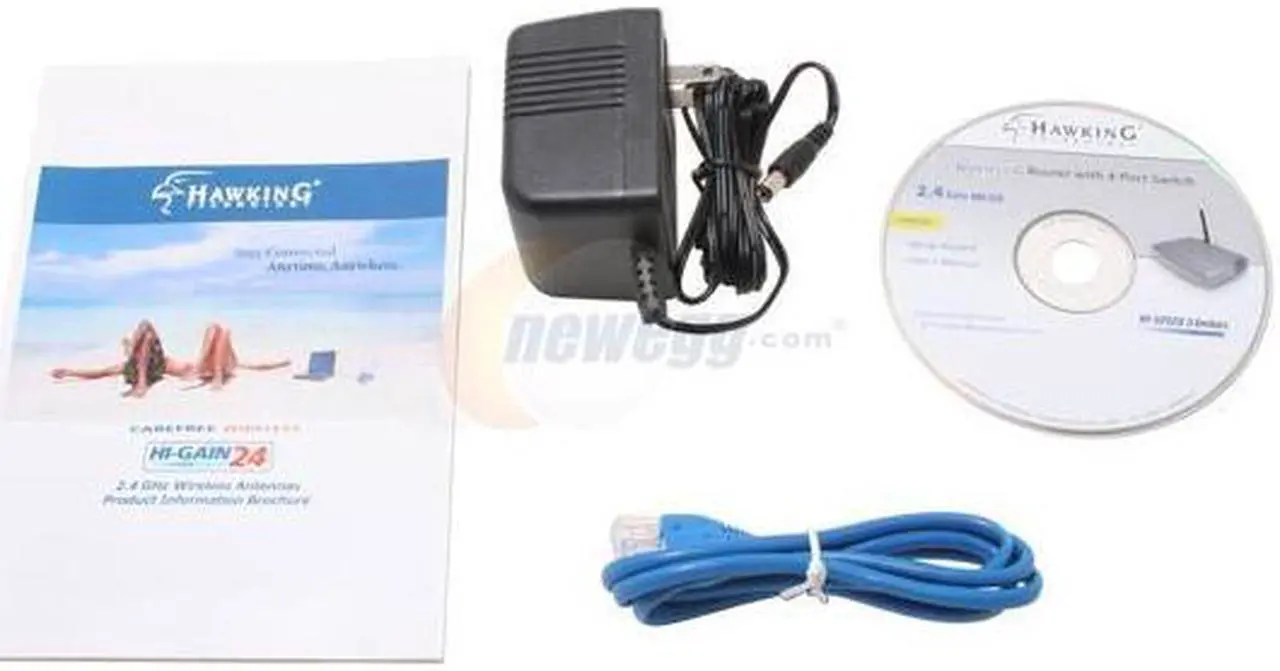 HAWKING HWR54G-CA Hi-Speed Wireless-G Router - Newegg.com