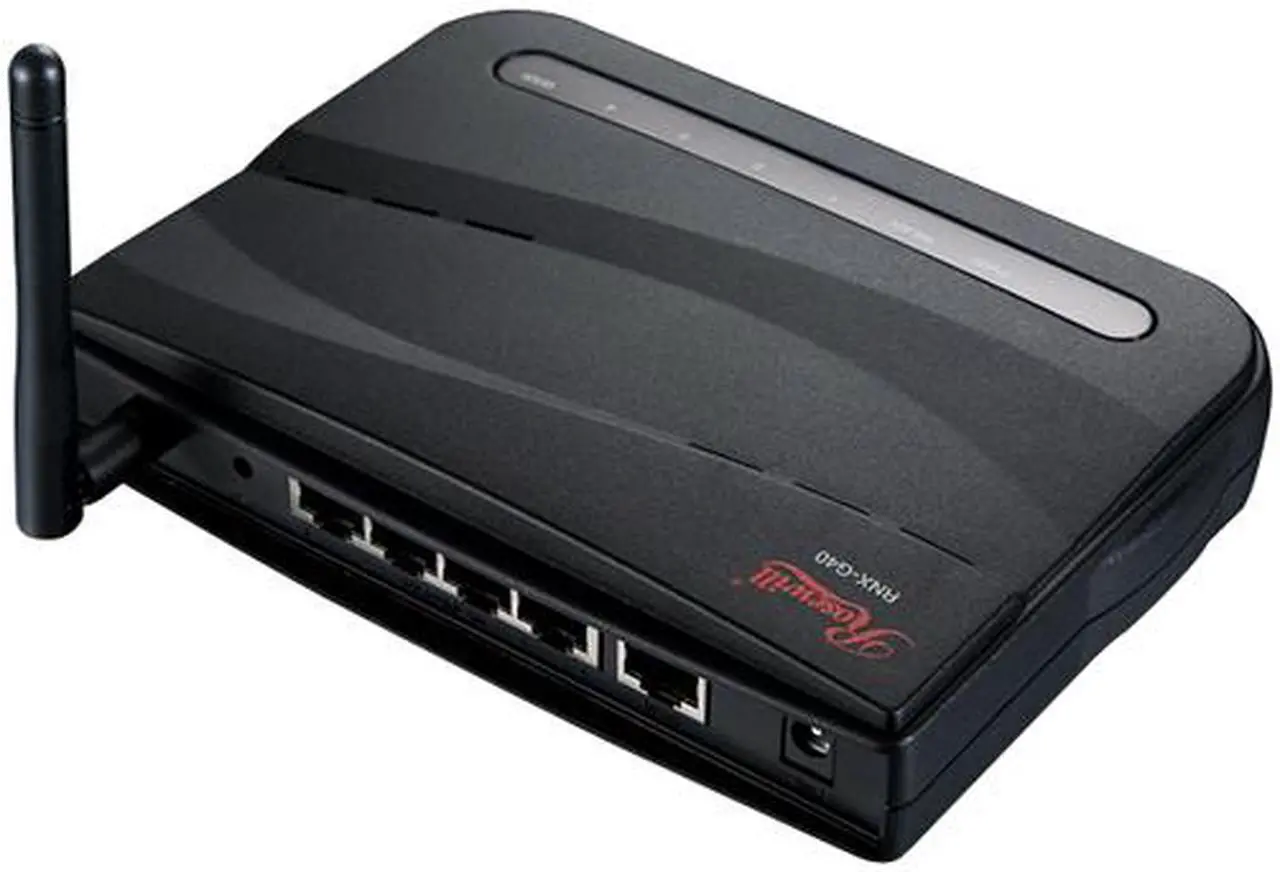 Rosewill RNX-G40 Black Wireless-G Broadband Router with 2dBi SMA ...