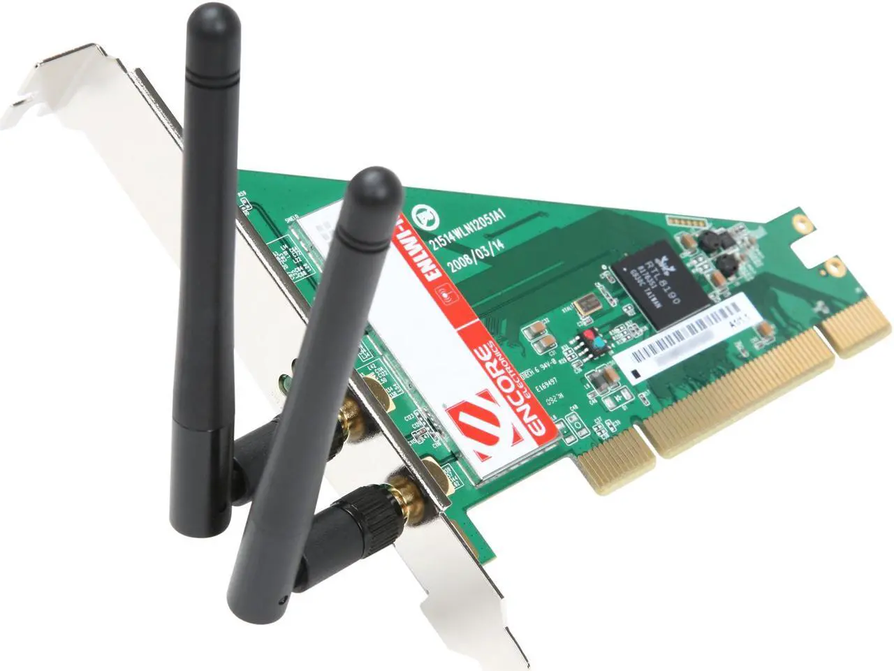 ENCORE ENLWI-NX2 32bit PCI Wireless 1T2R Adapter - Newegg.com