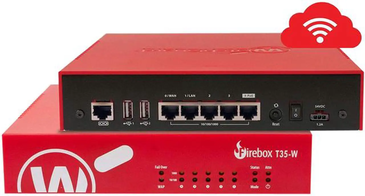 WatchGuard Firebox T35-W Network Security/Firewall Appliance - Newegg.com