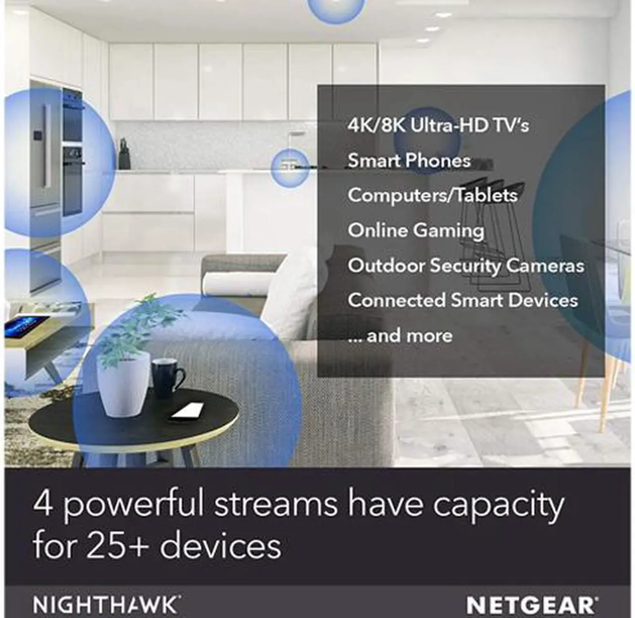 Netgear Nighthawk Whole Home Mesh WiFi 6 System (MK62) - AX1800 Router ...
