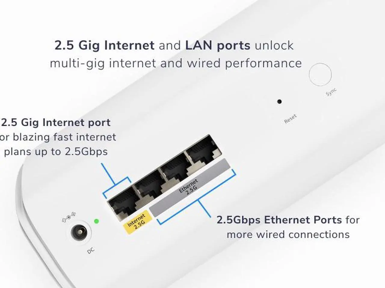 NETGEAR Orbi 770 Series BE11000 Tri-Band Mesh Wi-Fi 7 System (2-pack ...