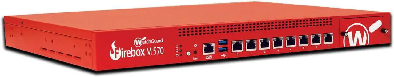 WatchGuard WGM57073 Wired Firebox M570 High Availability with 3-yr ...