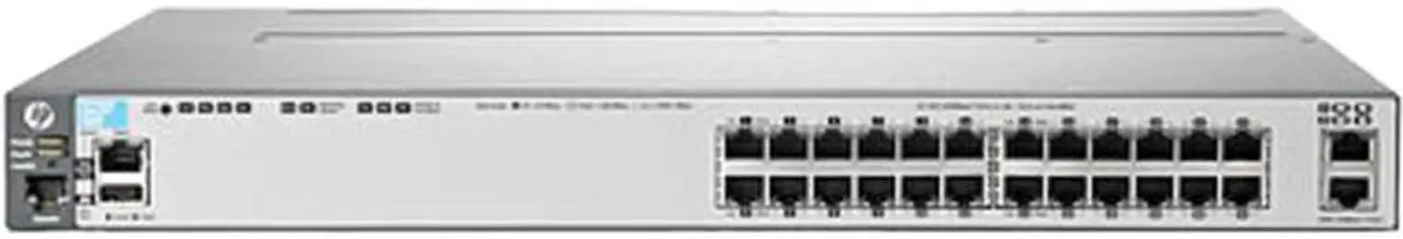 HP 3800 series J9585A 3800-24G-2XG Switch - Newegg.com