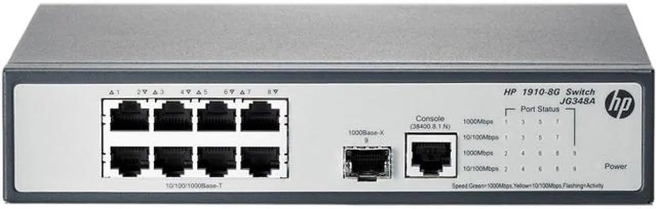 HP 1910-8G Switch - Newegg.com