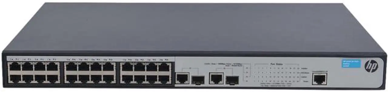 HPE OfficeConnect 1910-24-PoE+ Smart L3 Managed 24-port 10/100 (PoE+ ...