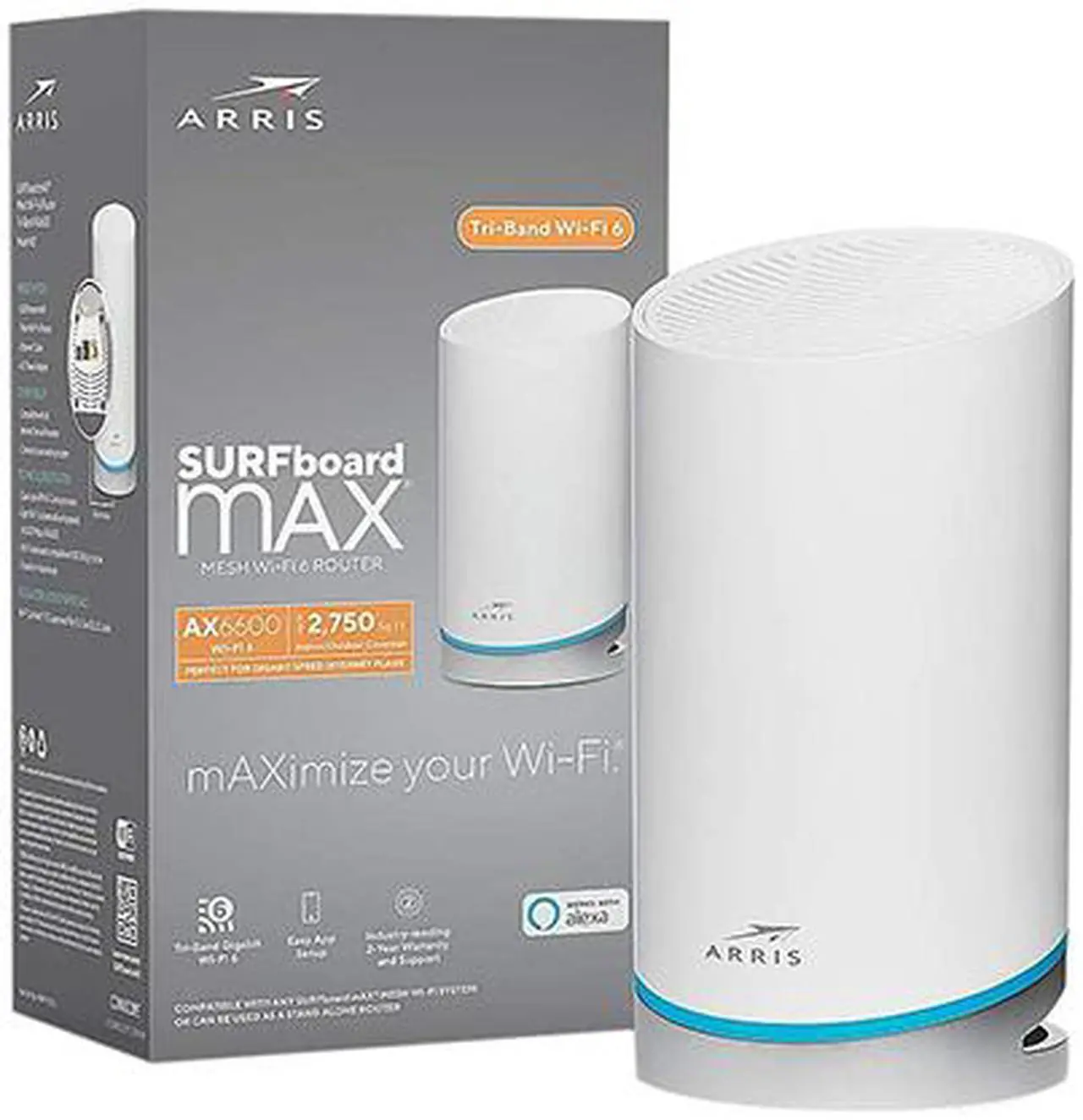ARRIS W21 SB mAX Mesh Router White - Newegg.com