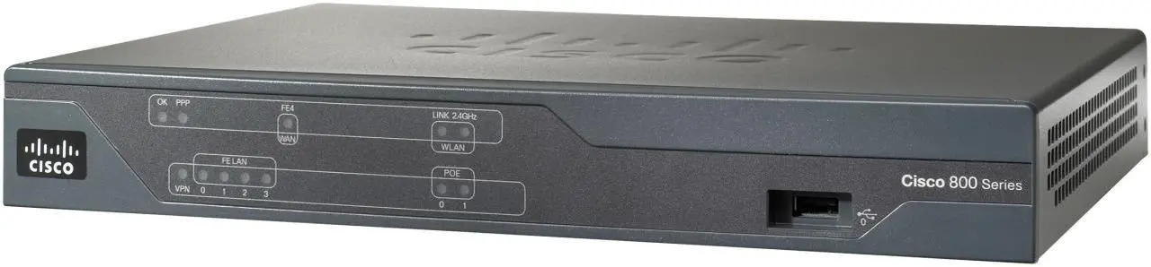 CISCO 880 887VA 10/100Mbps Router - Newegg.com