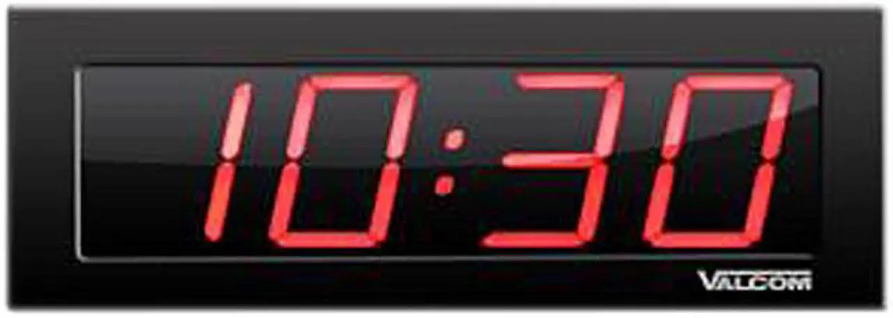 Valcom VIP-D425 Ip PoE 4 Digit, 2.5 inch Digital Clock - Newegg.com