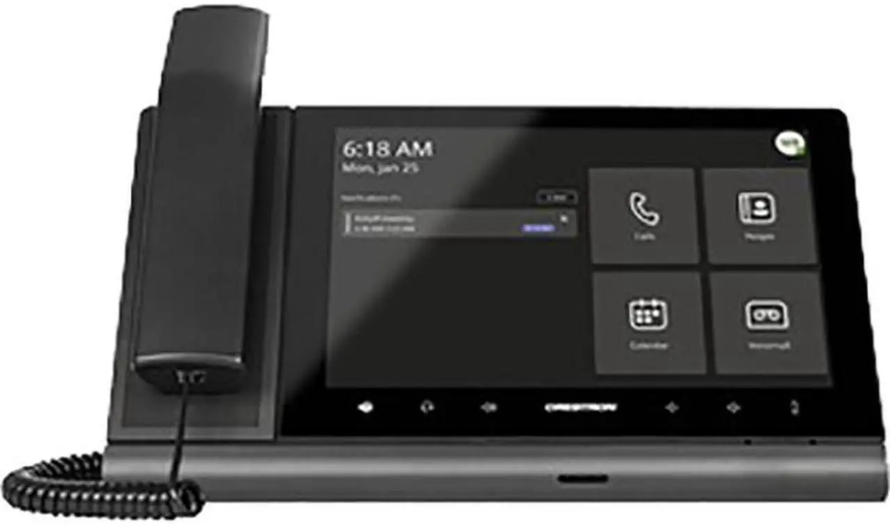 Crestron Flex UC-P10-T-HS IP Phone - Corded/Cordless - Corded/Cordless ...