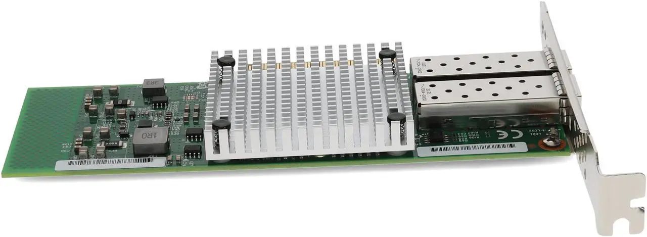 AddOn 10Gbs Dual Open SFP+ Port PCIe 2.0 x8 Network Interface Card w ...