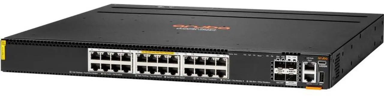 HPE CX 6300 Layer 3 Switch - 24 Ports - Manageable - 10 Gigabit ...