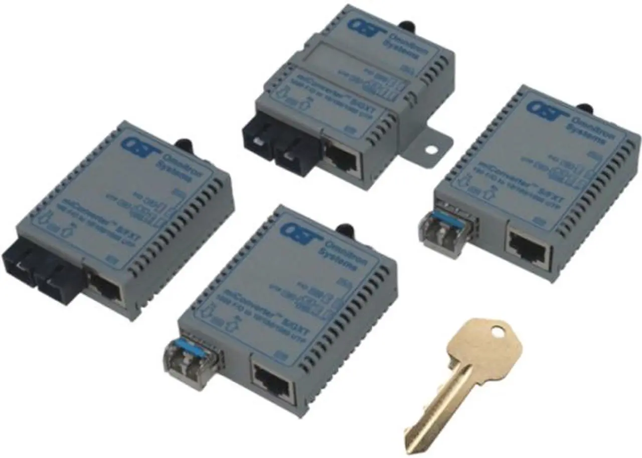 Omnitron miConverter S/FXT Fast Ethernet Media Converter - Newegg.com