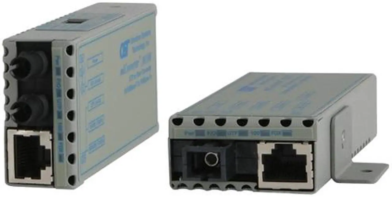 Omnitron miConverter 1130-1-1 Fast Ethernet Media Converter - Newegg.com