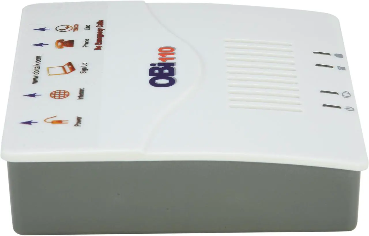 Open Box: Obihai OBI110 VoIP Telephone Adapter with Google Voice, SIP ...