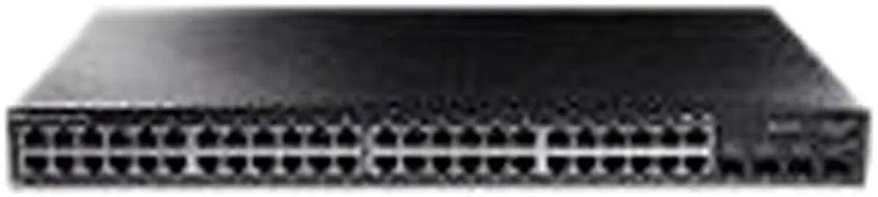 Dell PowerConnect 3548P - Stackable managed FE switch - 48 ports - rack ...
