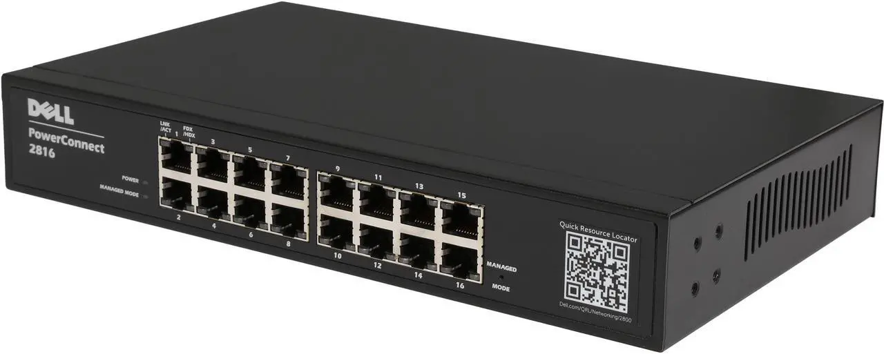 Dell PowerConnect 2816 16 Port 10/100/1000 Gbps Smart Switch - Newegg.com
