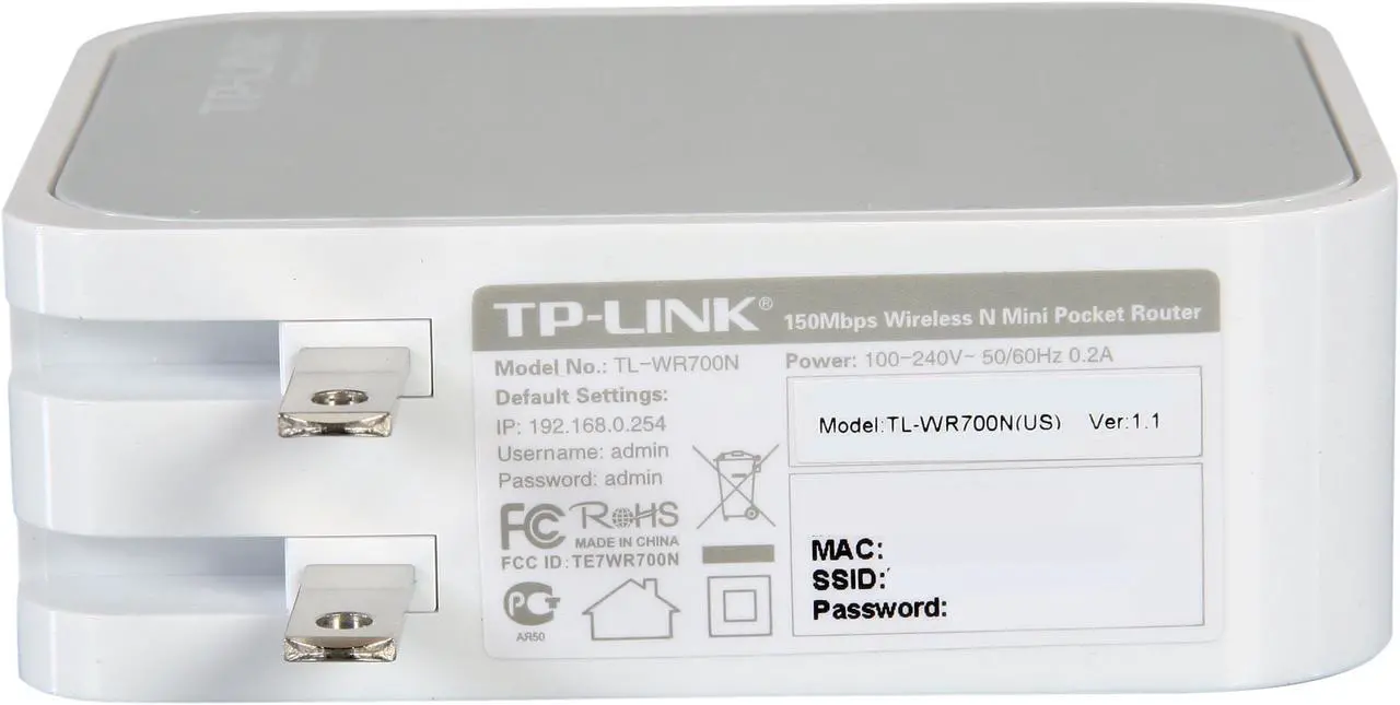 TP-Link TL-WR700N Wireless N150 Mini Pocket Router - Newegg.com