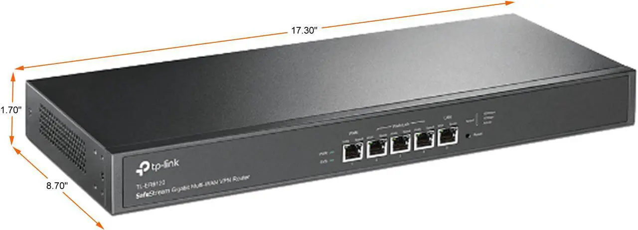 Refurbished: TP-Link TL-ER5120 10/100/1000Mbps Gigabit Load Balance ...