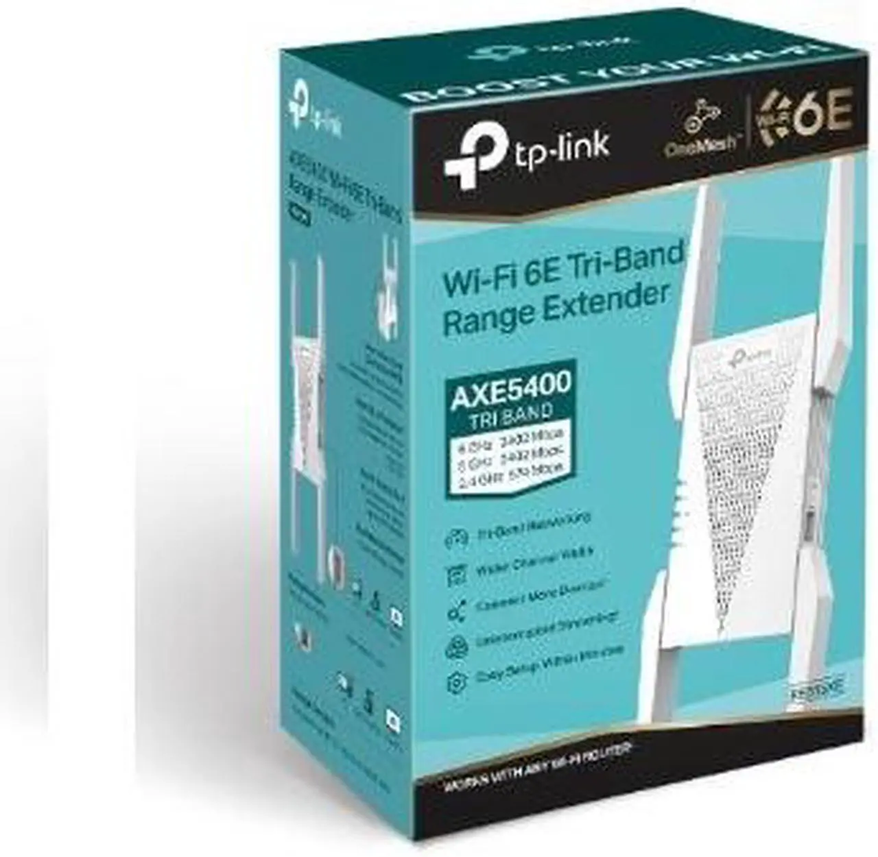 TP-Link AX5400 WiFi 6 Range Extender with Ethernet Port | Internet ...