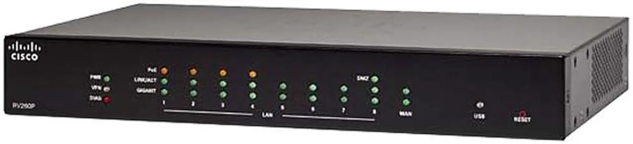 CISCO RV260P-K9-NA RV260 VPN Router - Newegg.com