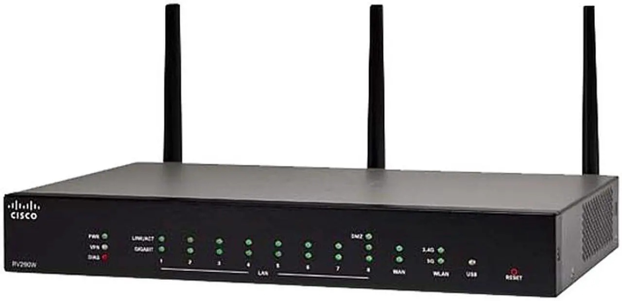 CISCO RV260W-A-K9-NA RV260W Wireless VPN Router - Newegg.com