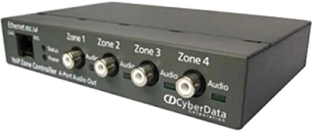 CyberData 011171 SIP-enabled IP Paging V3 Zone Controller with 4-Port Audio Out - Newegg.com