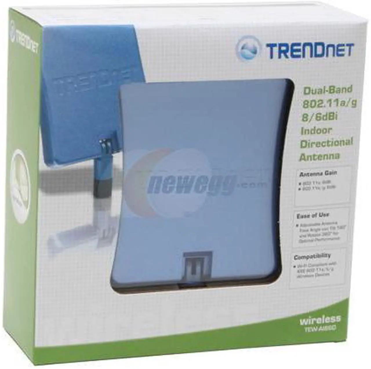 TRENDnet TEW-AI86D Dual-Band 802.11a/g 8/6dBi Indoor Directional ...