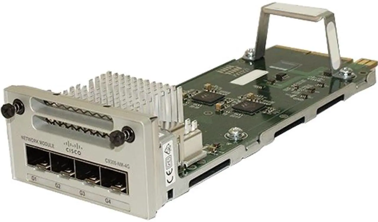 Refurbished: CISCO C9300-NM-4G 9300 Series 4x 1G Network Module ...
