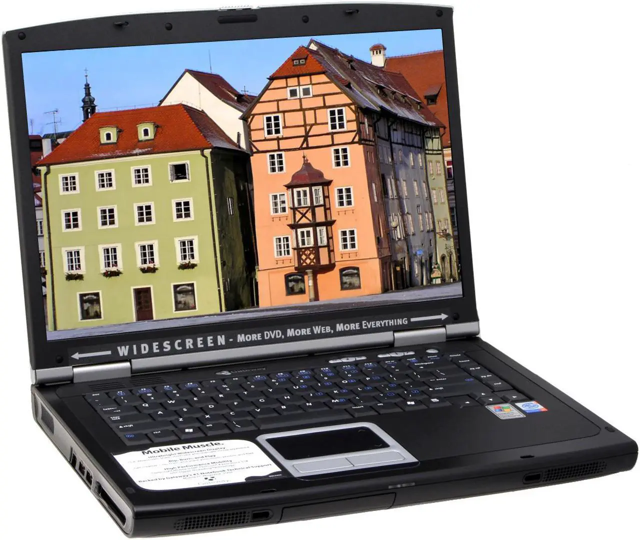 Gateway Laptop Intel Pentium 4 532 512MB Memory 60GB HDD Integrated ...