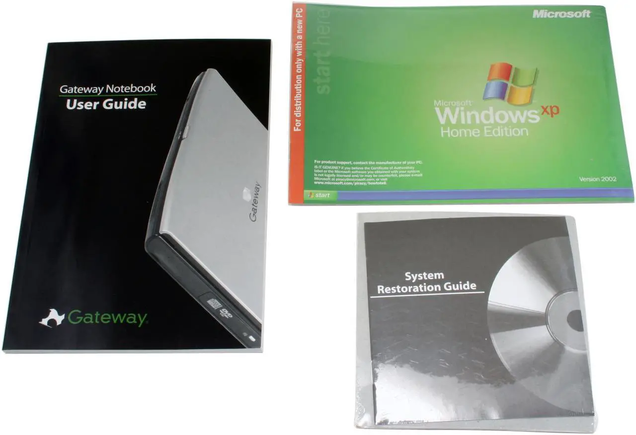Gateway Laptop Intel Pentium 4 532 512MB Memory 60GB HDD Integrated ...