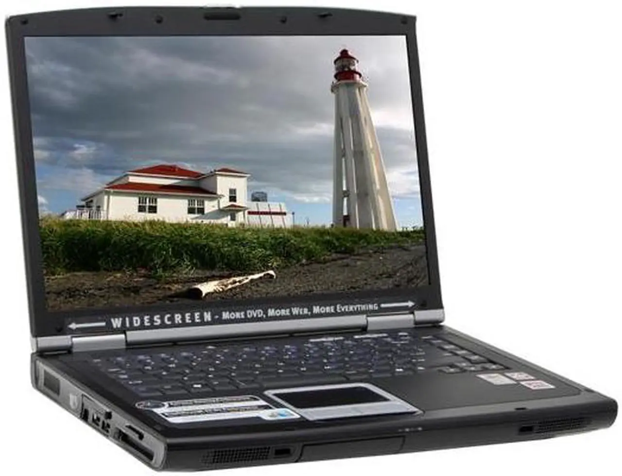 Gateway Laptop 3400+ 1GB Memory 80GB HDD ATI Mobility Radeon X600 15.4 ...