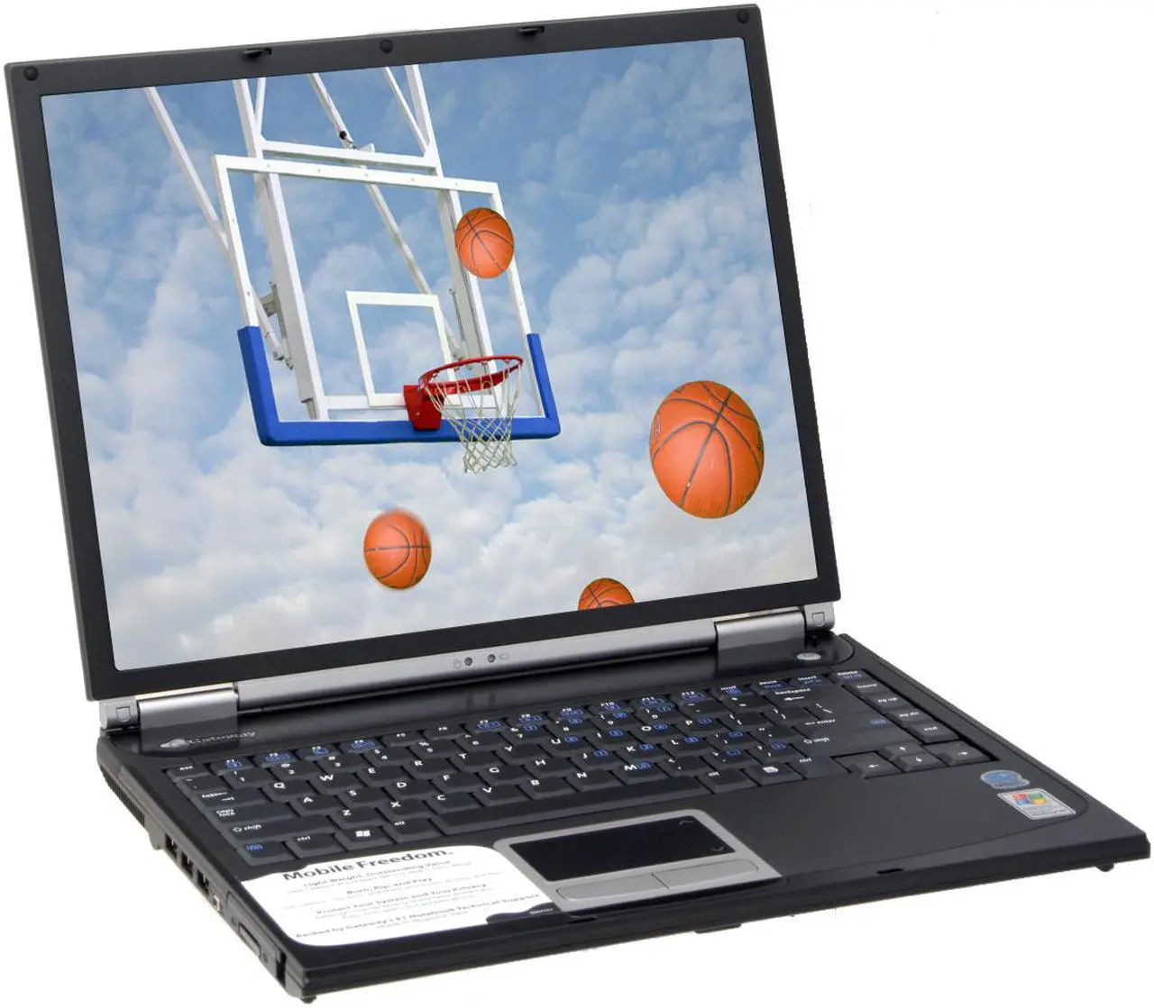 Gateway Laptop Intel Celeron M 360 512MB Memory 60GB HDD Intel Extreme ...