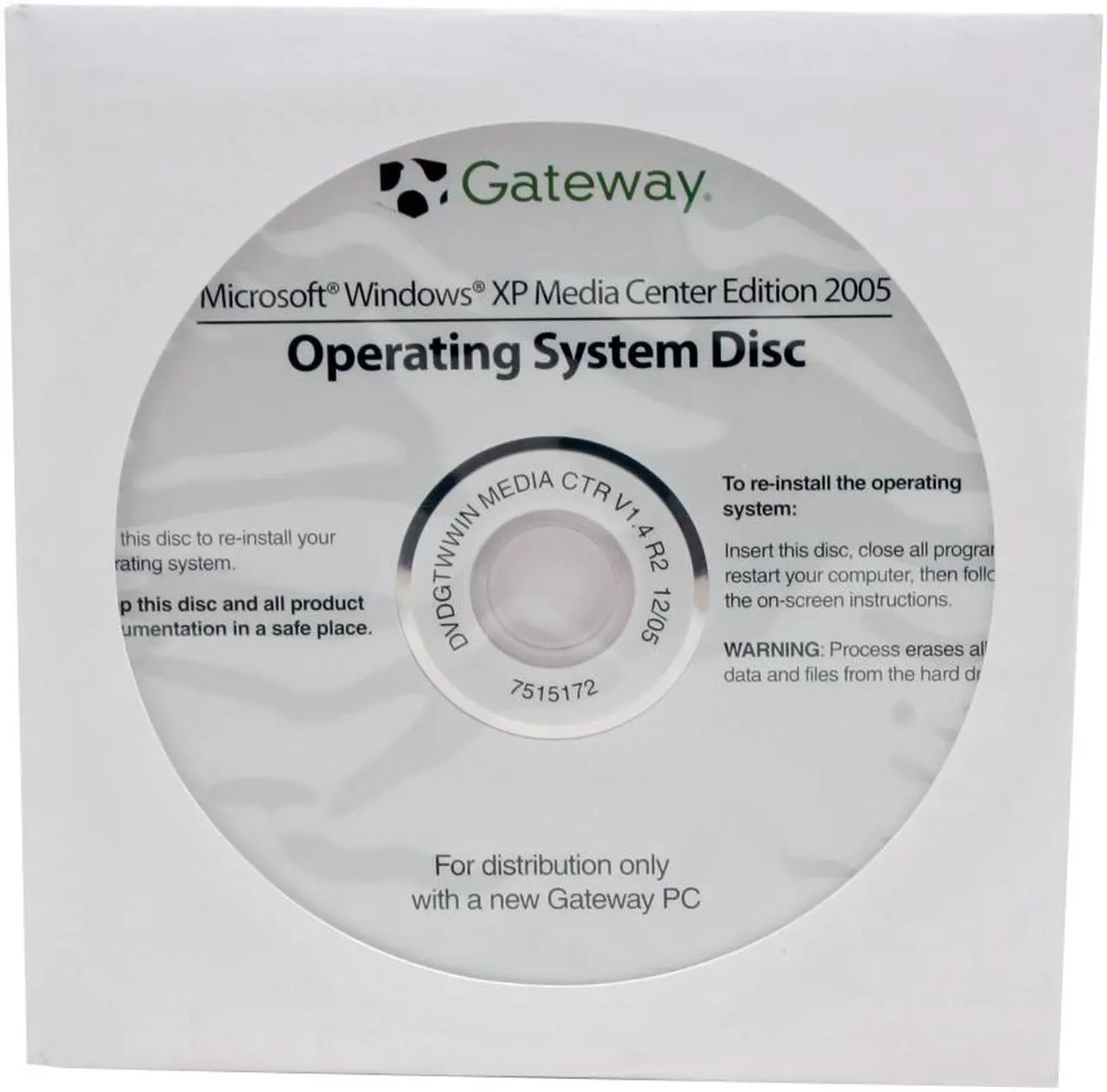 Gateway Laptop Intel Core 2 Duo T7200 2GB Memory 160GB HDD Intel GMA ...