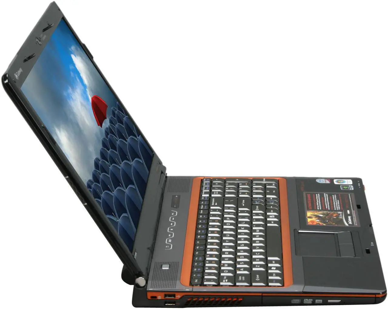 Gateway Laptop Intel Core 2 Duo P8400 4GB Memory 320GB HDD NVIDIA GeForce 9800M GTS 17.0 ...